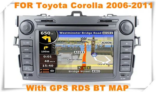 Car-Center-Multimedia-For-Toyota-Corolla-2006-2007-2008-2009-2010-2011 ...