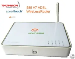 Thomson SpeedTouch 585 TG585 V7 Wireless ADSL2 Router|v7 wireless|adsl2 ...