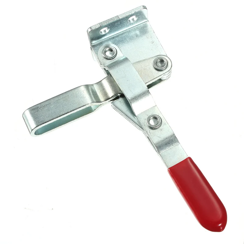 102B Red Plastic Covered Handle Vertical Hand Tool Toggle Clamp 100kg ...