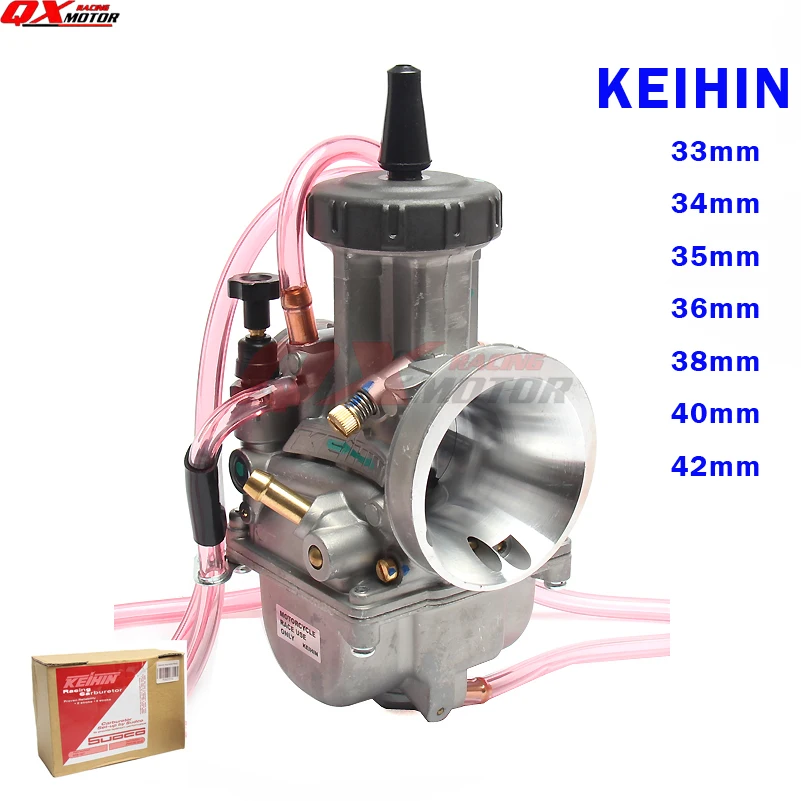 KEIHIN PWK Carburetor 33 34 35 36 38 40 42mm Racing Carb Universal 2T 4T engine Dirt Bike ...