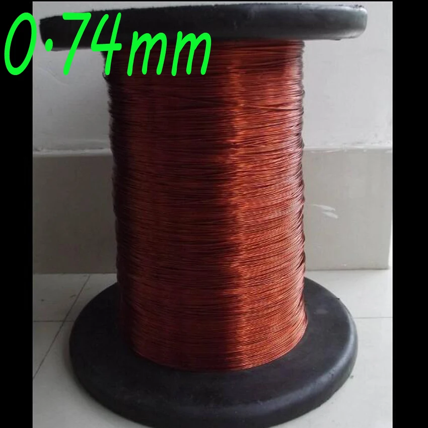 cltgxdd 0.74mm mm enameled wire enamelled round copper wire, polyester ...
