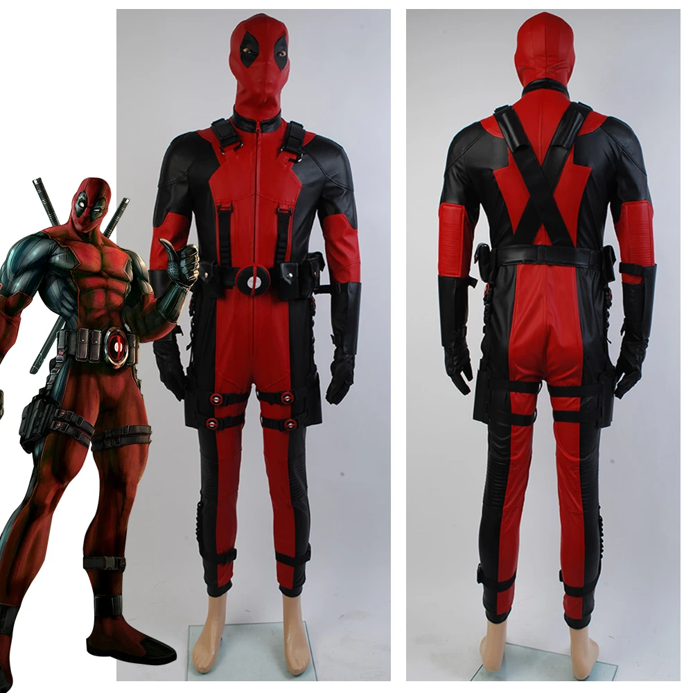Online Kaufen Großhandel deadpool cosplay aus China deadpool cosplay ...