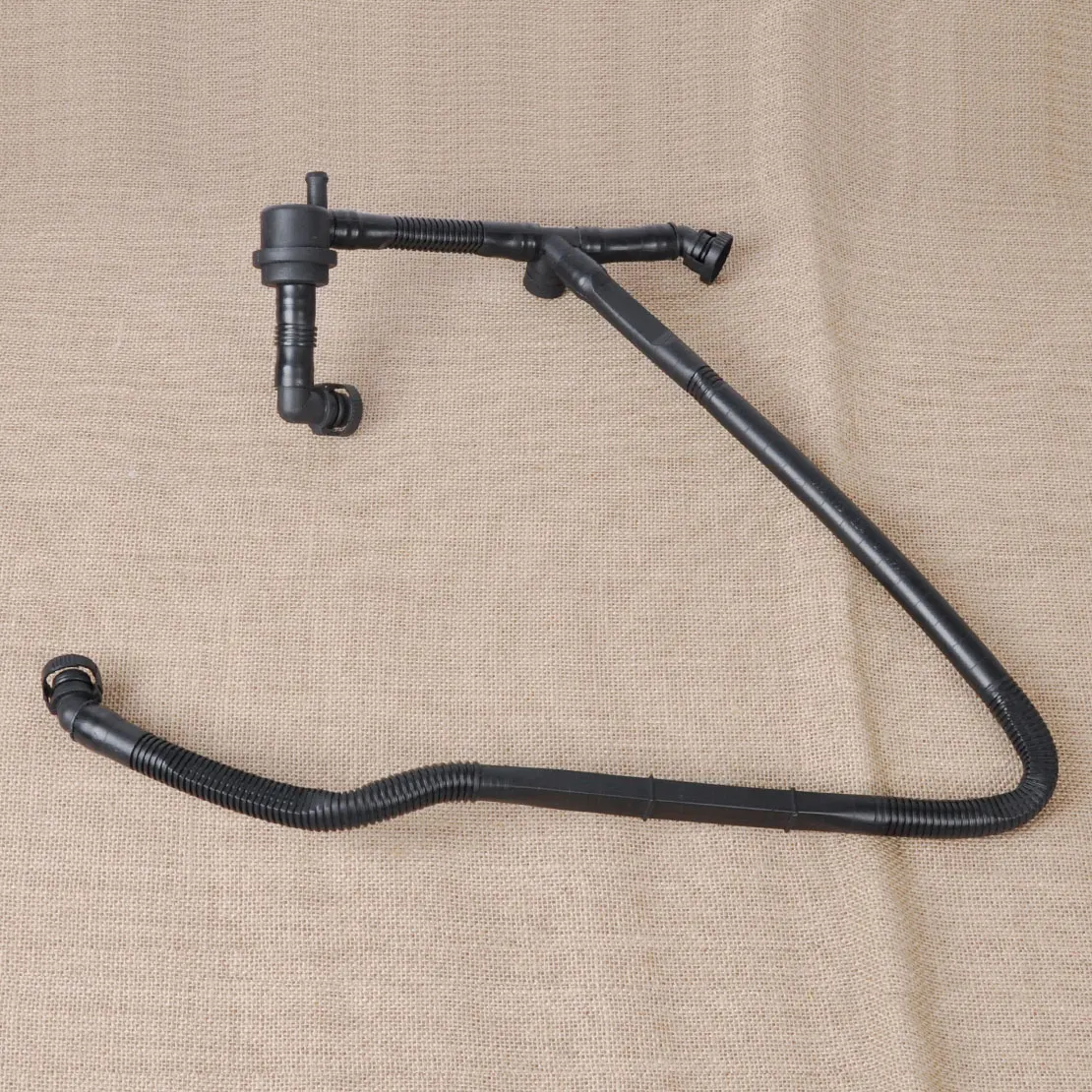 beler New 1Pc Black Crankcase Breather Vent Vacuum Hose OEM 078103224 ...