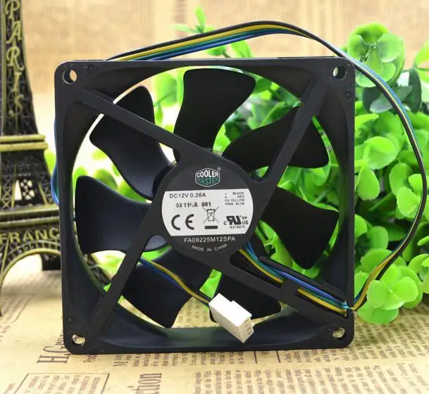 FA09225M12SPA 9CM CPU four wire chassis PWM fan - Uranful.com