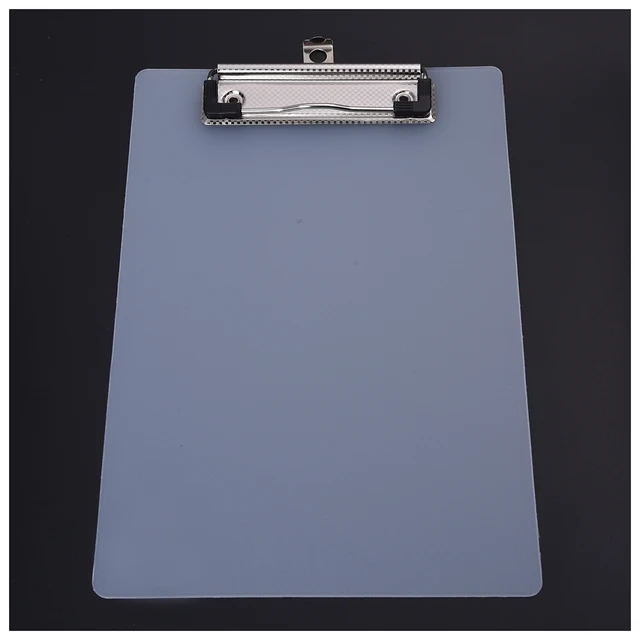 A5 en plastique support de plaque/papier clip/écrire sous support de ...