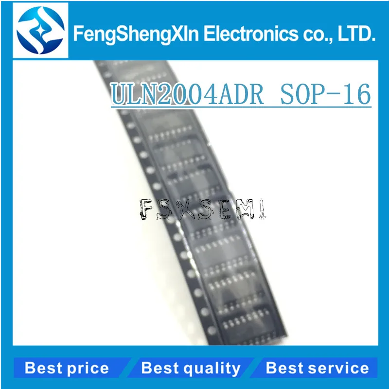 10pcs/lot ULN2004ADR SOP 16 ULN2004A ULN2004 HIGH VOLTAGE HIGH CURRENT ...