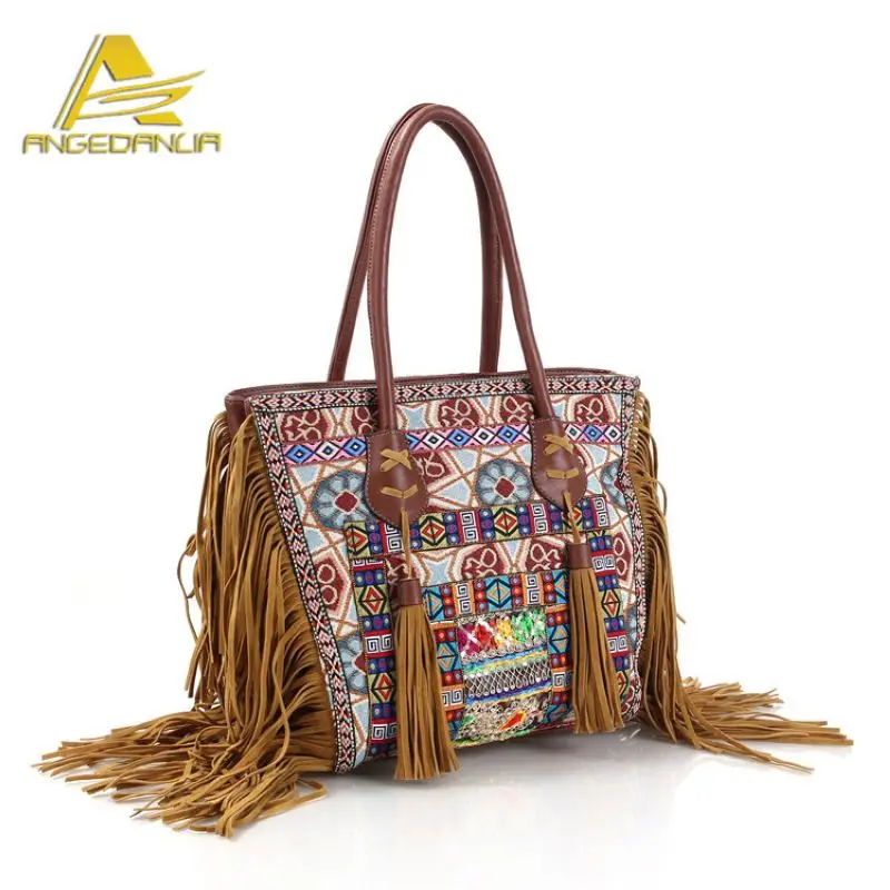 Designer Fabric Boho Handbags | Paul Smith