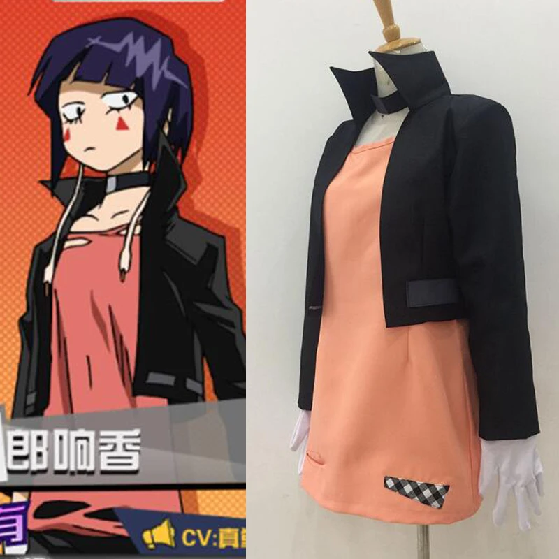 Anime My Hero Academia Jiro Kyoka Cosplay Boku no Hero Academia Costume ...