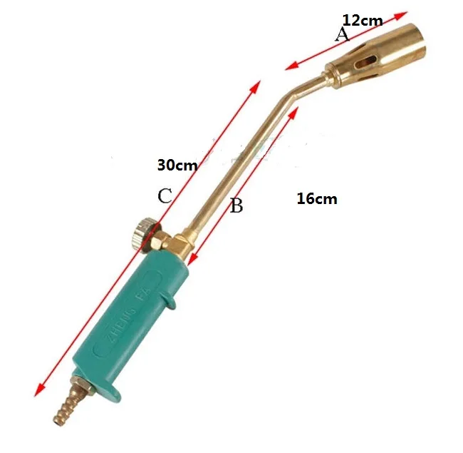 Liquefied gas burner gas flame spray gun gas torch gas burner gun ...