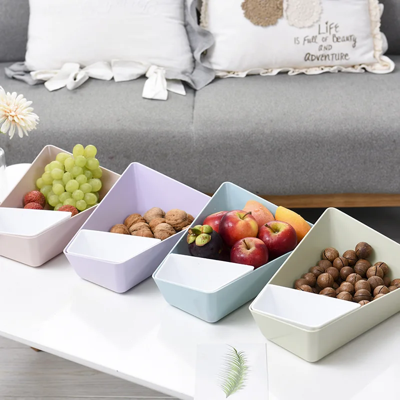 Irregular Snack Separate Plate Restaurant French fries Fast Food Tray ...