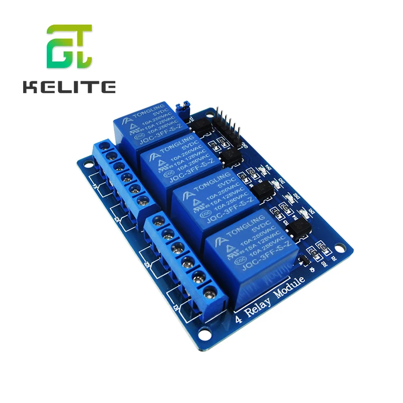 4 channel relay module 4 channel relay control board with optocoupler ...