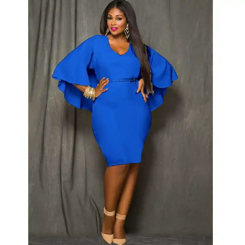 Plus Size L 3xl 2017 Summer Fashion Sexy Backless Tight Women Dress