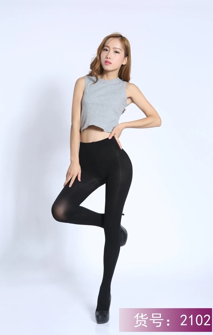 2016 New Fashion Women Pantyhose Black Solid Leggings Of Beautiful Body