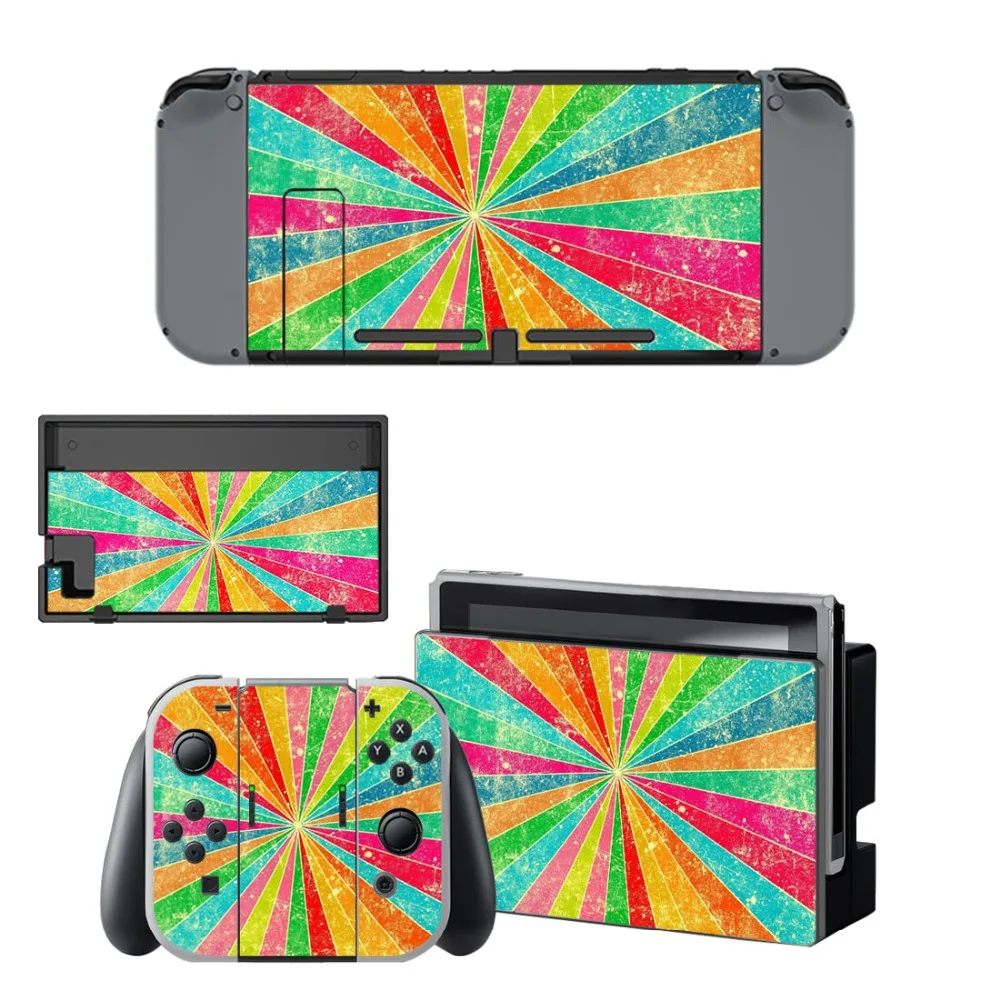 Custom Design Skin Sticker for Nintendo Switch Console Joy-Con Dock ...