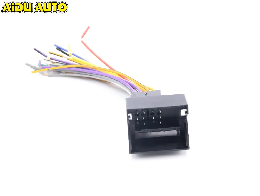 Car Stereo DVD CD Plug Play Female Connector Cable For Ford Focus BMW ...