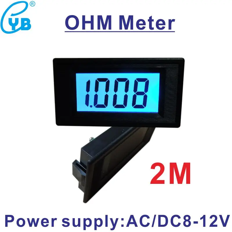 OHMMETRO DIGITALE DA PANNELLO LCD CON LED BLU DC O €4.70 phongkhamthaiha.vn