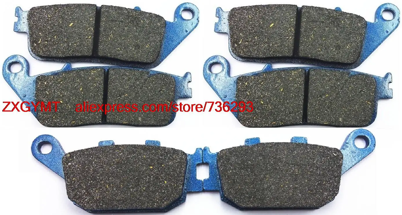 Motorcycle Semi Metallic Disc Brake Pads Set For Kawasaki Z750 Z 750