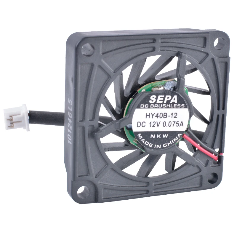 Cooling Revolution Hy40b-12 4cm 40mm Fan 4008 40x40x8mm 12v 0.075a Thin ...