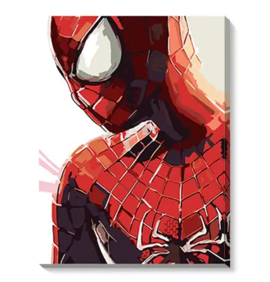 Marvel Spider Man DIY Digital Painting By Numbers|Painting ...