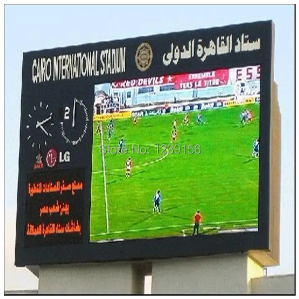 Leeman P16 outdoor stadium led advertising panel, football stadium ...