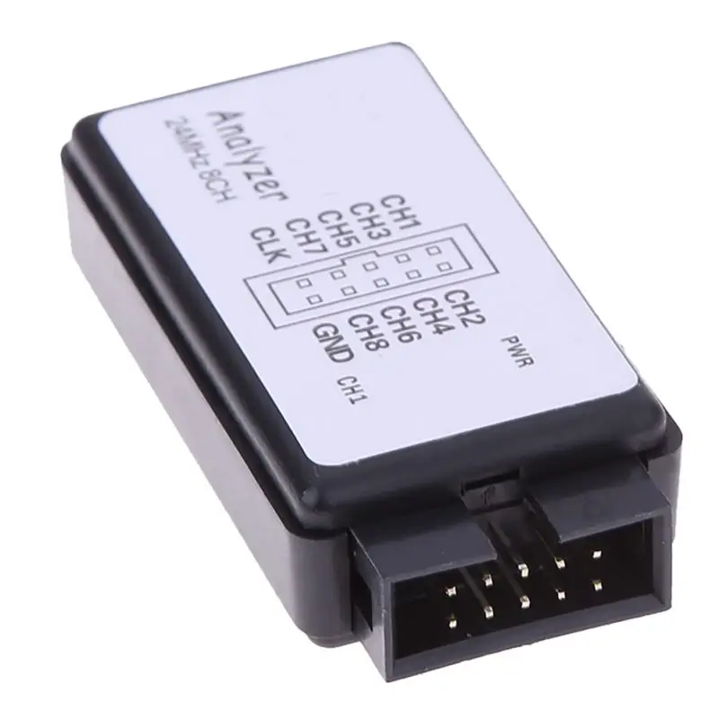Usb Logic Analyzer 24m 8ch Microcontroller Arm Fpga Debug Tool 24mhz