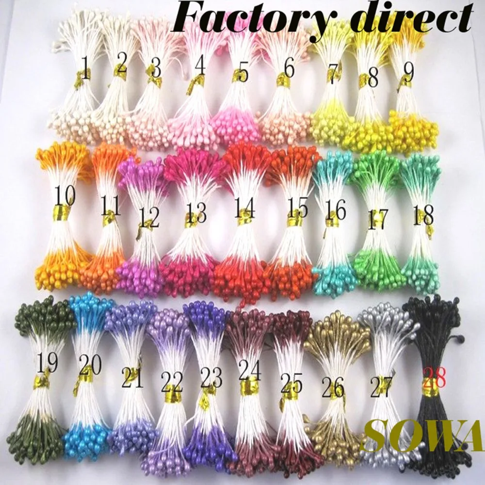 2016-Free-Shipping-Multi-Color-3mm-900pcs-lot-Pearl-Flower-Stamen ...