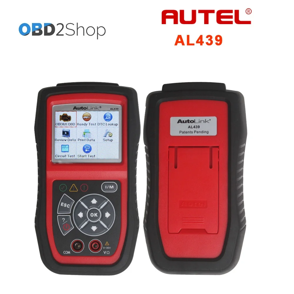 AUTEL Auto Link AL439 OBD II/EOBD Scanner + Electrical Test AutoLink AL ...