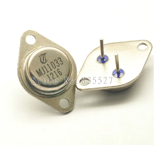 4PCS/LOT Gold seal power transistor MJ11033 50A 120V 300W PNP ...