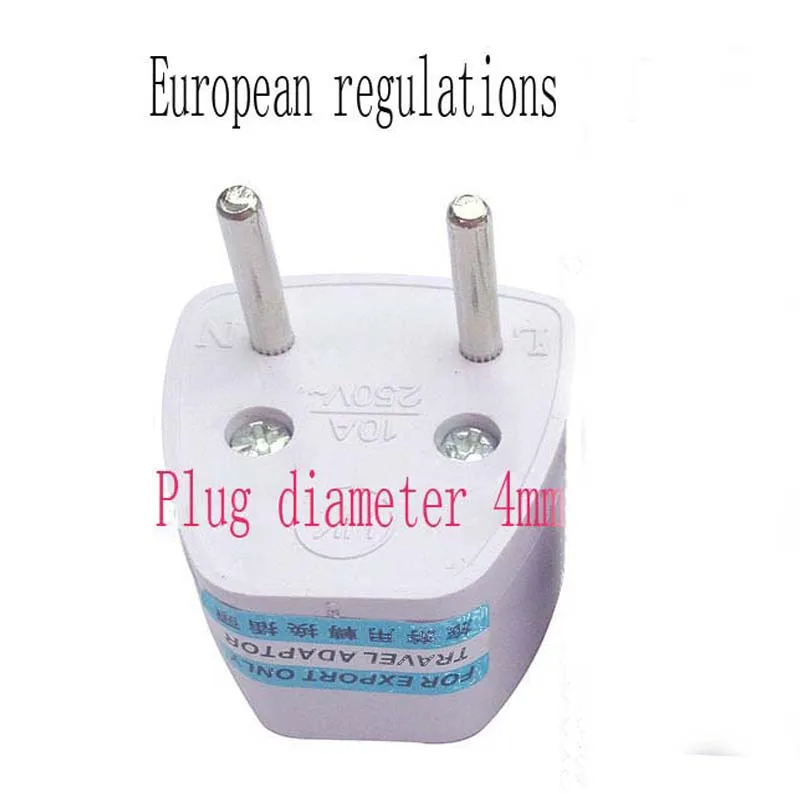 Large European regulatory Russia travel plug adapter Korea Continental ...