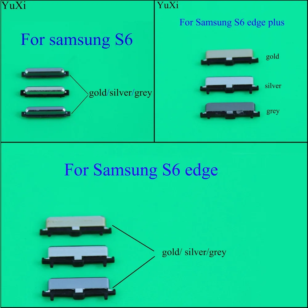 YuXi Side button Power+Volume key for Samsung Galaxy S6 G9208 G9209 ...