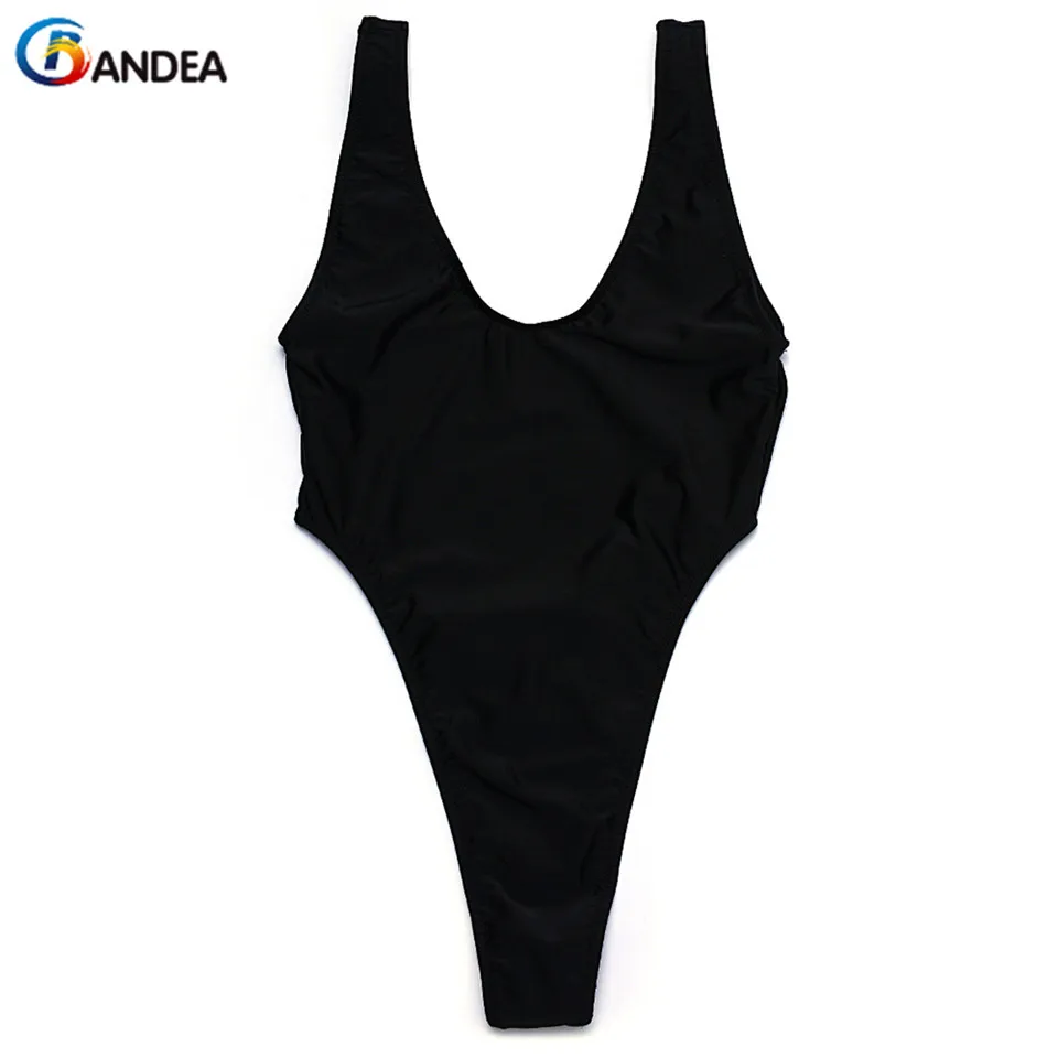 Bandea Solid Swimwear Sexy Women Swimwear Thong Bathing Suit Beach Wear