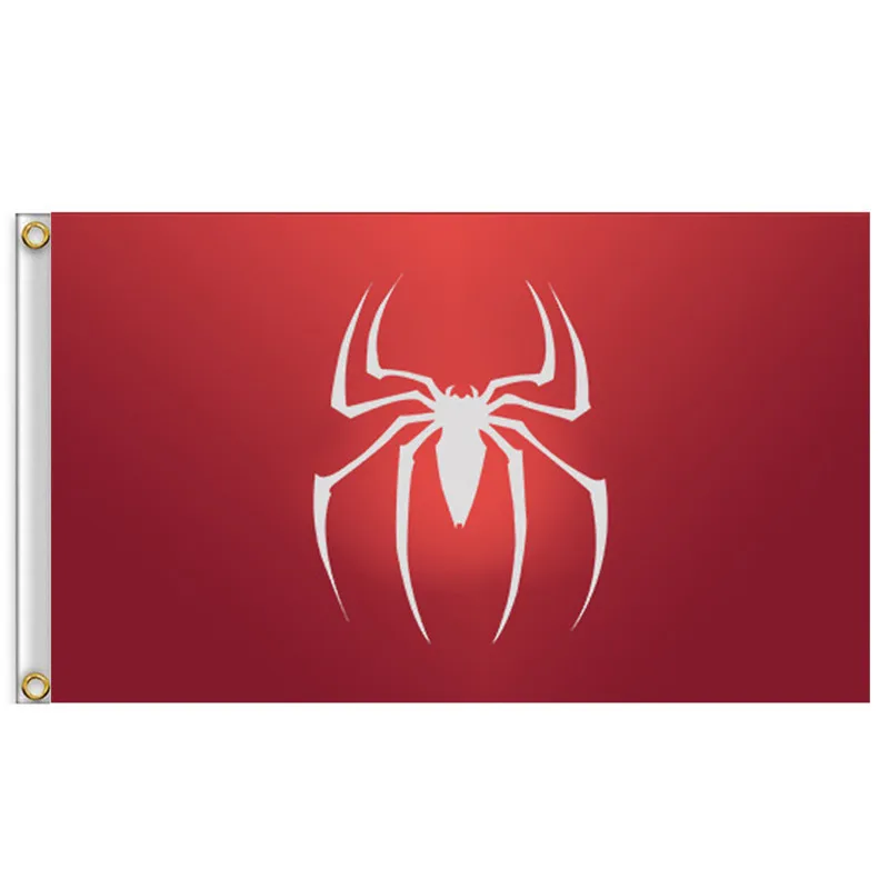 The Avengers Spiderman Flag Digital Print Polyester Banner 90x150cm ...