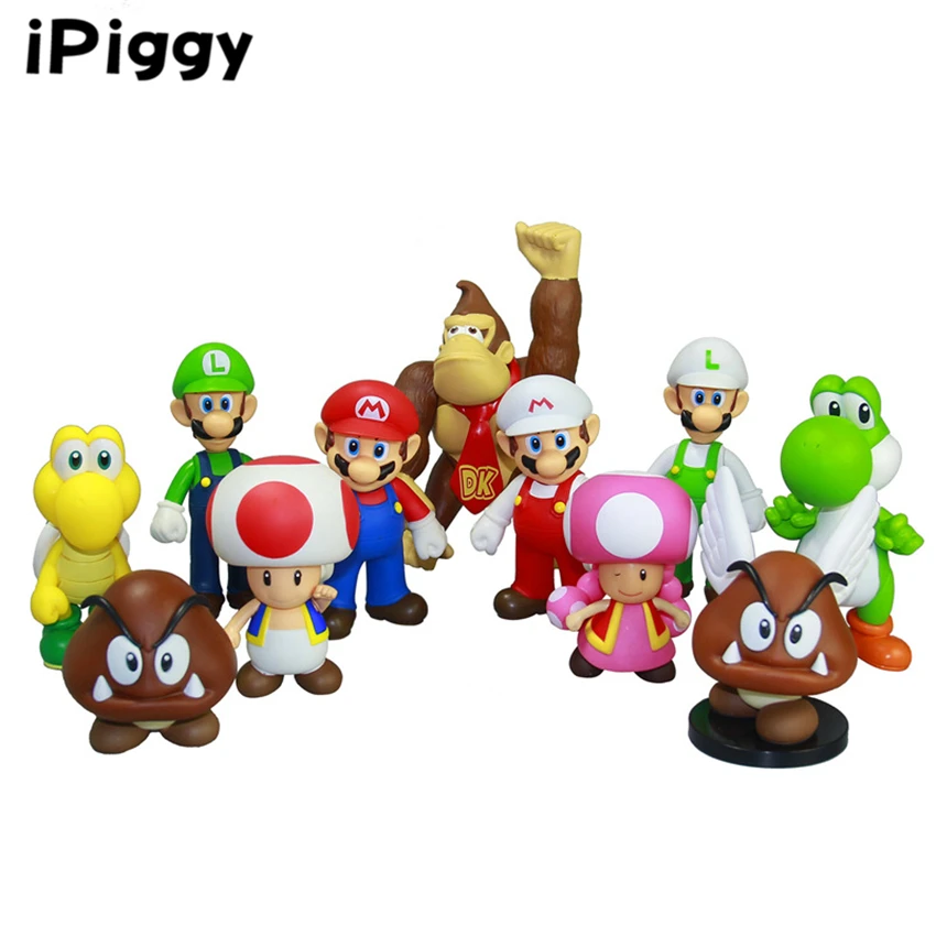 Wholesale New Game Movie Anime NEW Super Mario Bros Yoshi Wario Action ...