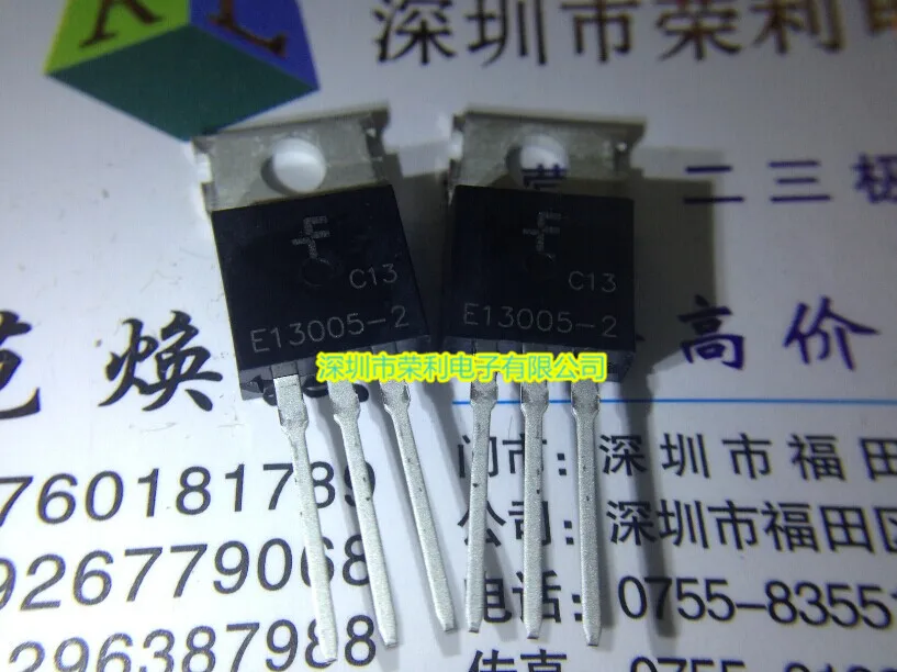 Free shipping.New E13005 2 4A 500V 13005 Small Power Prime Power tube ...