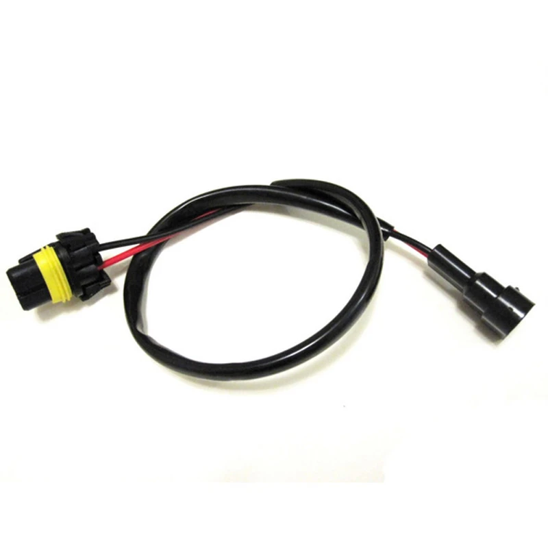 2PCS 50cm 9006/HB4 Male/Female Extend Connector/Adaptor Wiring Harness ...