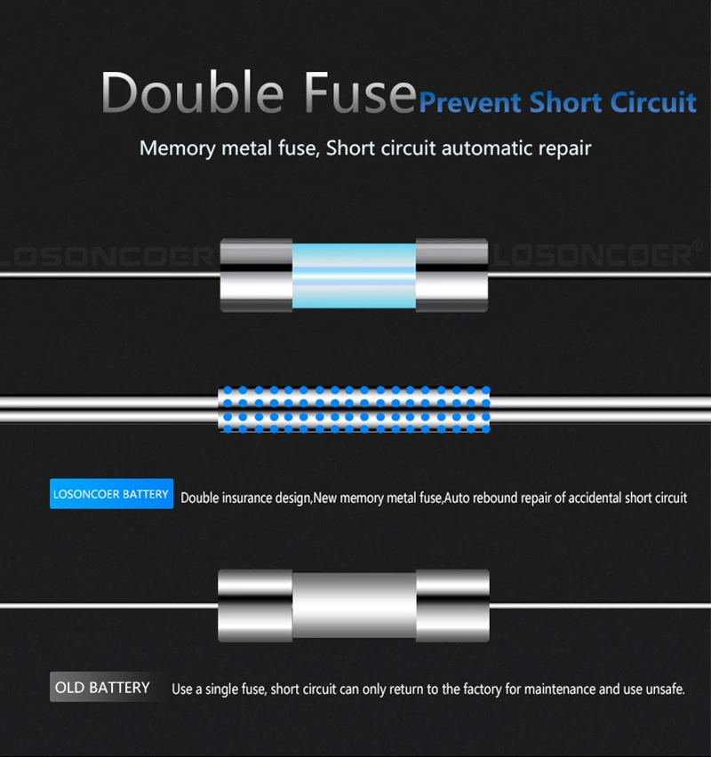 LOSONCOER BL289 3300mAh батарея мобильного телефона для lenovo K5 Play ...