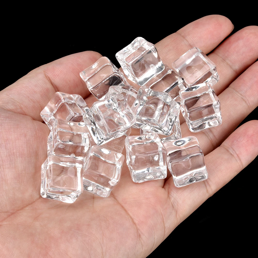 Acrylic Ice Cubes Square Shape