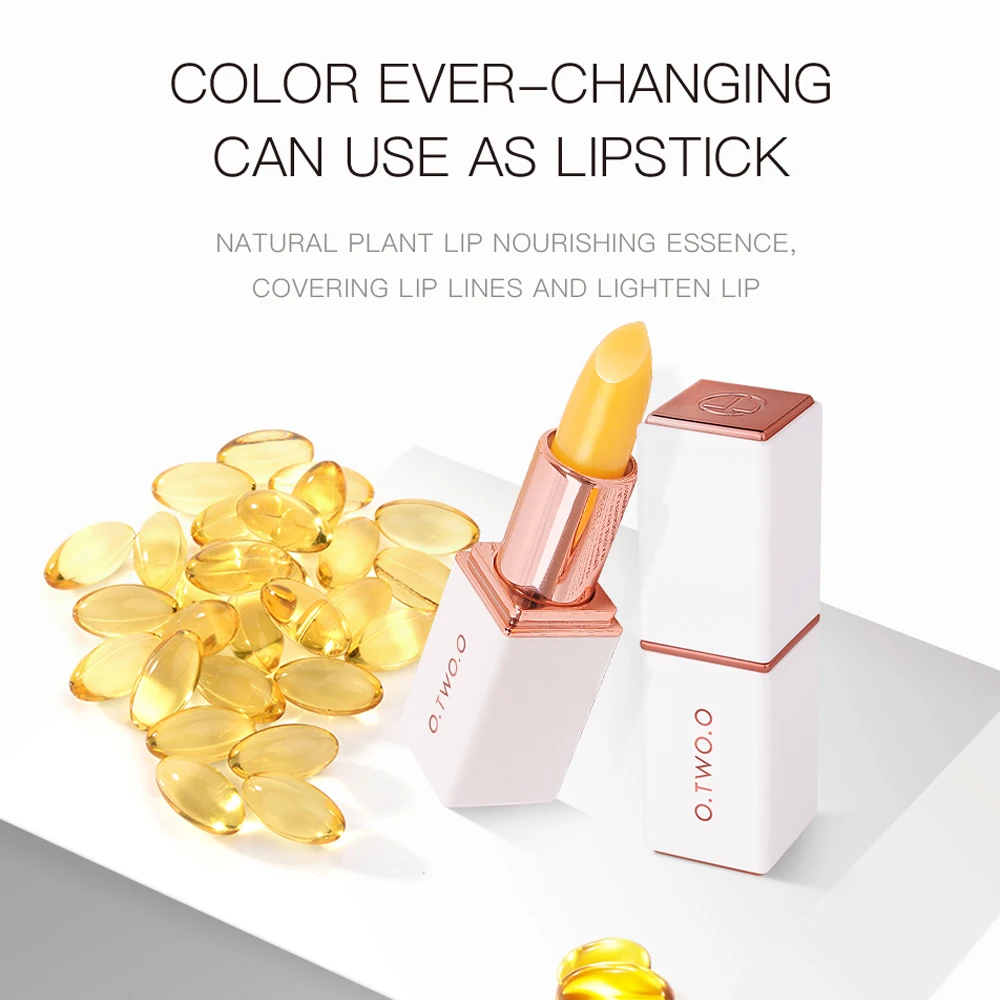 O.two.o Colors Ever-changing Lip Balm Lipstick Long Lasting Hygienic ...