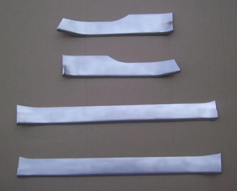 Stainless Steel Internal Scuff Plate Upper Layer Door Sill Trim Cover ...