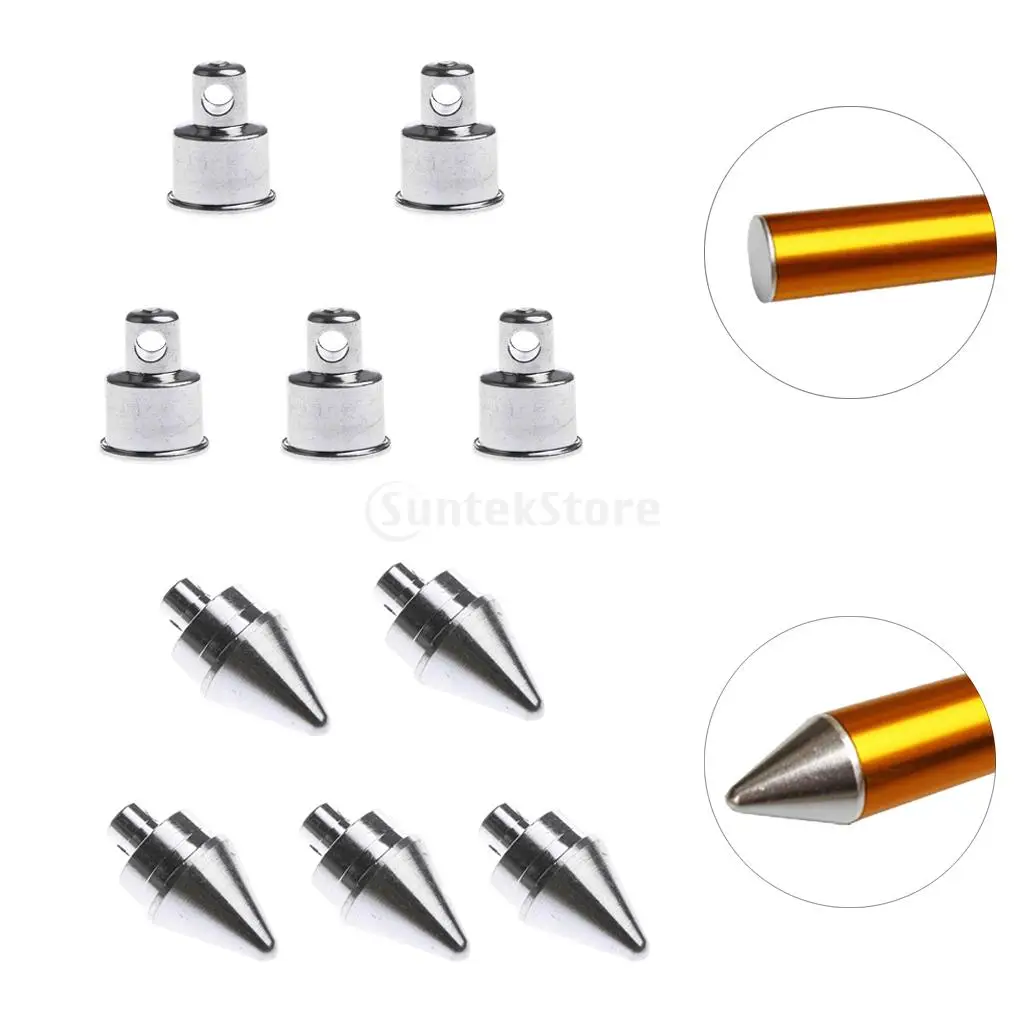 5pcs/set Aluminium Rod Tent Pole Replacement Accessories Spare Tent ...
