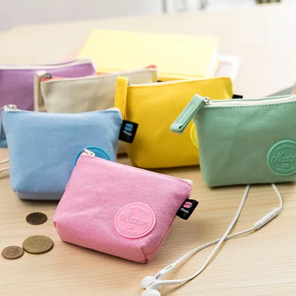Small Canvas Coin Bags | semashow.com