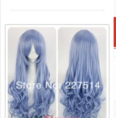 Sexy Popular Maiden Wavy Light Purple Anime Cosplay wig|cosplay male ...