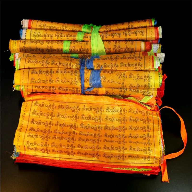 5-Meters-Tibetan-Buddhist-20pcs-string-5-Elements-25-15cm-pc-Clear ...