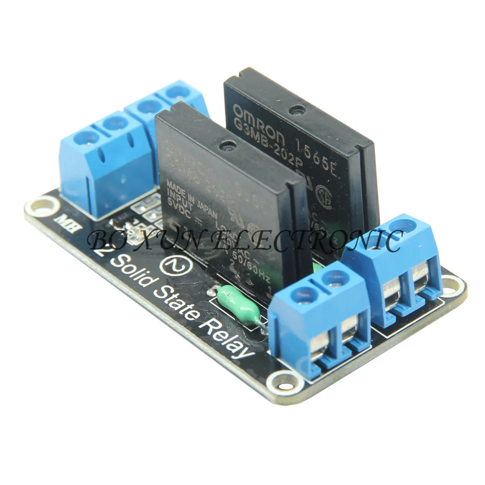 2 Kanal OMRON SSR Relais G3MB-202P 5V DC 2 Channel Solid-State Relay ...