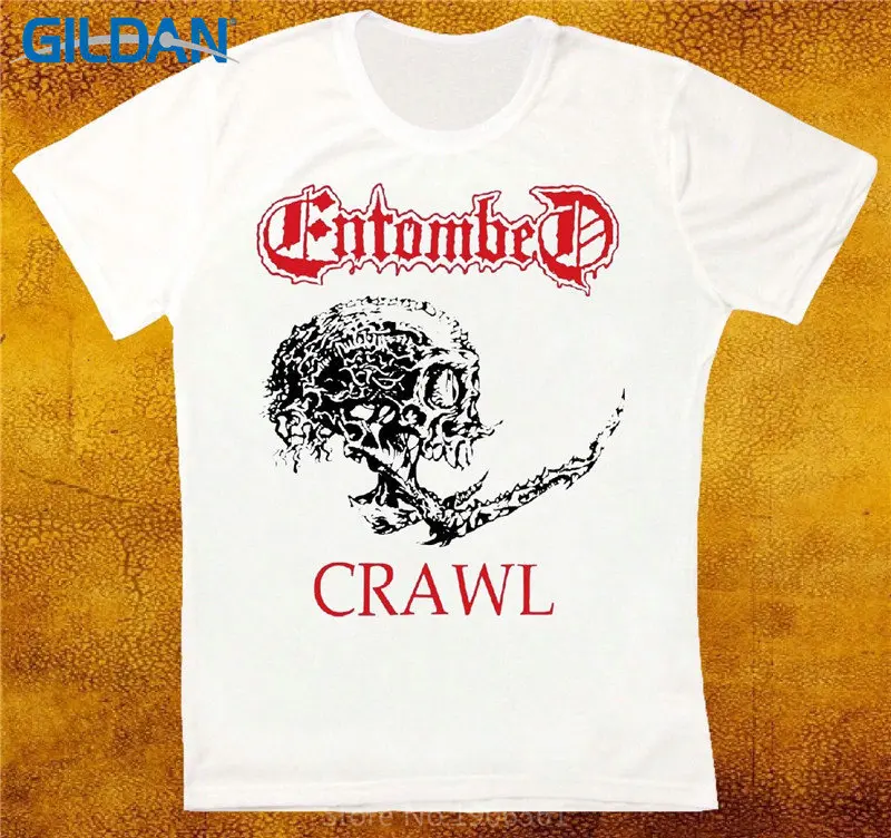 T Cheap Shirt Design Gola Curta Entombed Crawl Impresso T Dos Homens t-cheap-shirt-design-gola-curta-entombed-crawl-impresso-t-dos-homens