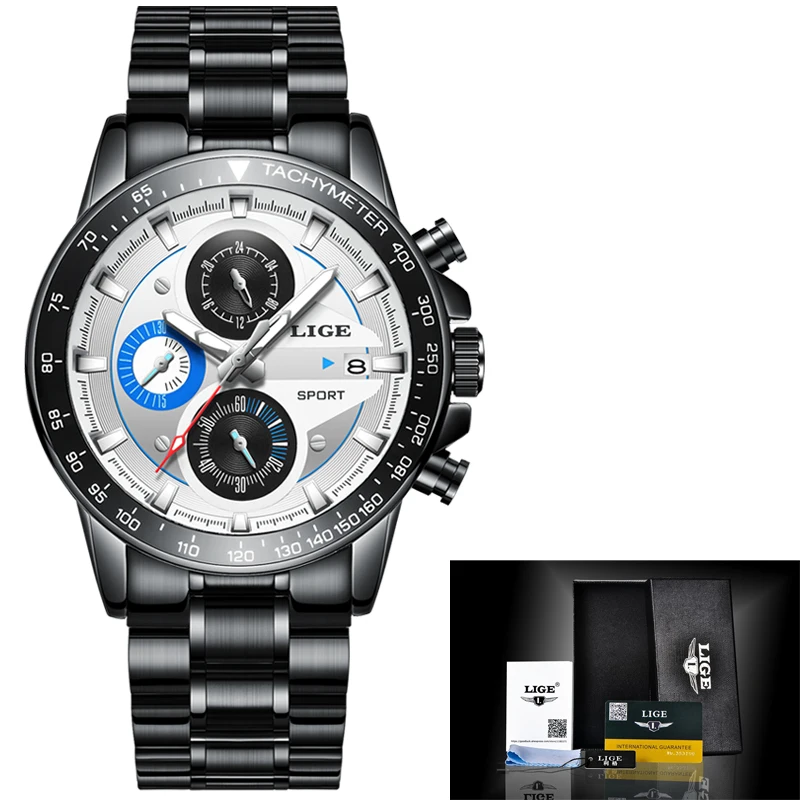 LIGE Business Quartz Watch LIGE9835 - LIGE WATCH LIGE Business Quartz Watch LIGE9835 - LIGE WATCH