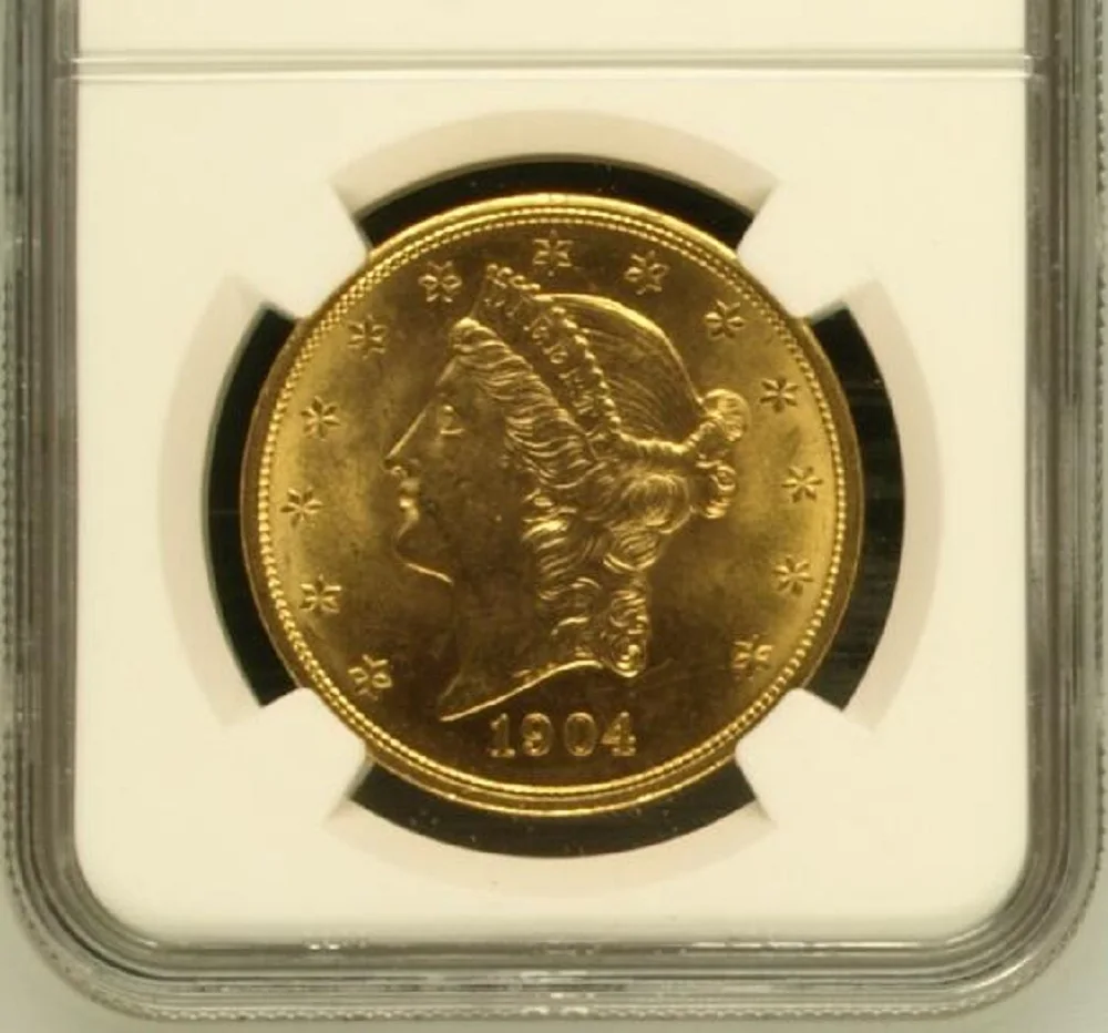 The Proof 1902 $10 Liberty Head Ms64 Tungsten Coin Plated With 1.5 ...