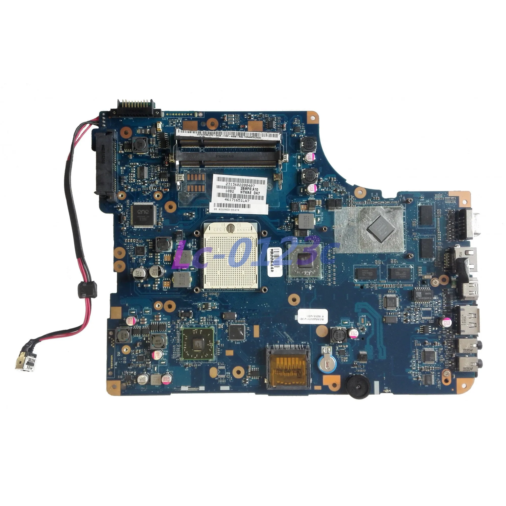 FULCOL para Toshiba Satellite L500 L505 placa base de computadora ...