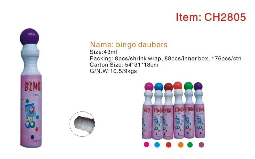 Bingo dabber green dot marker - fivende
