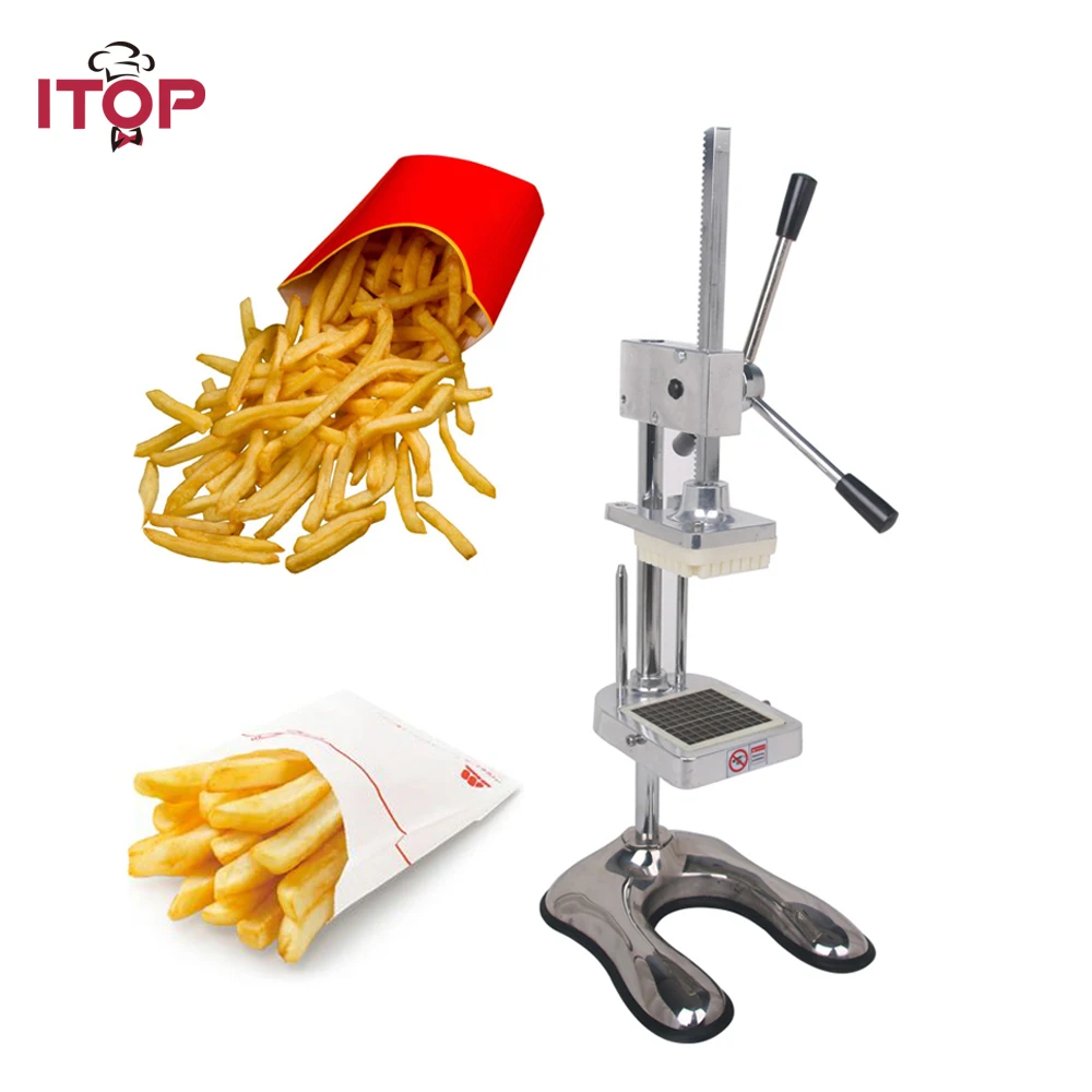 Itop French Fries Cutter Long Potato Chip Cut Cutter Vegetable Fruit